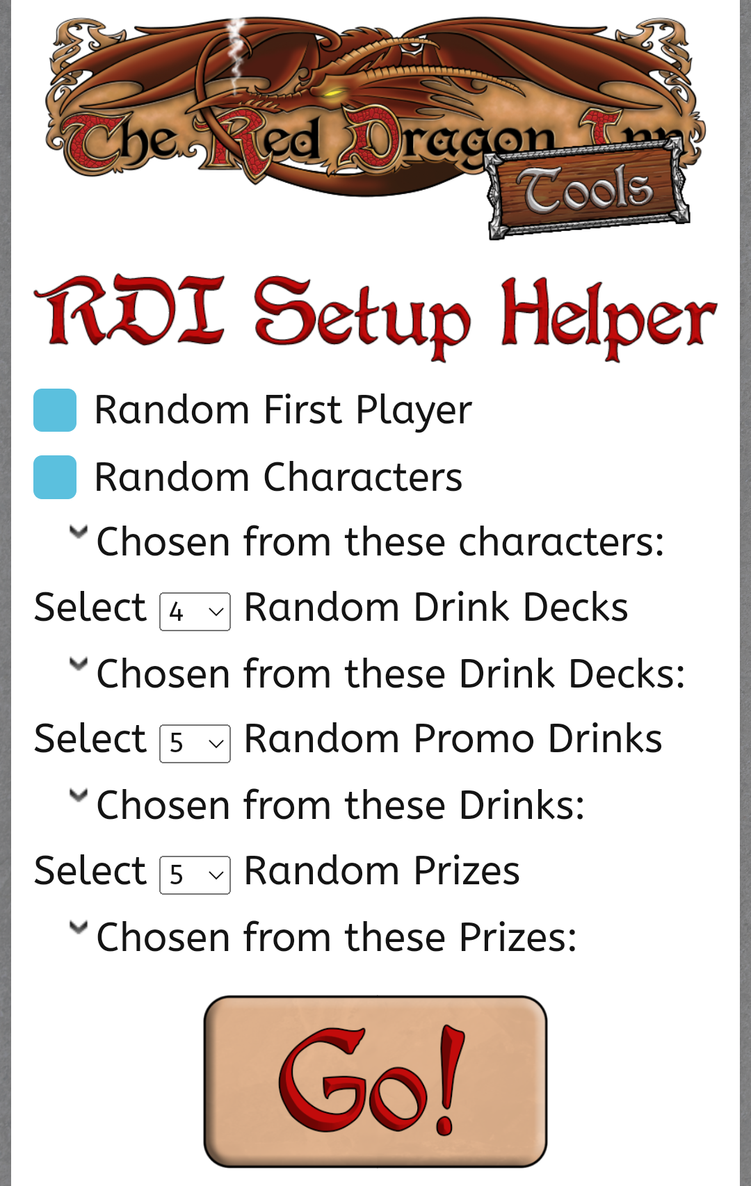 RDI Tools Documentation – Setup Helper – SlugFest Games